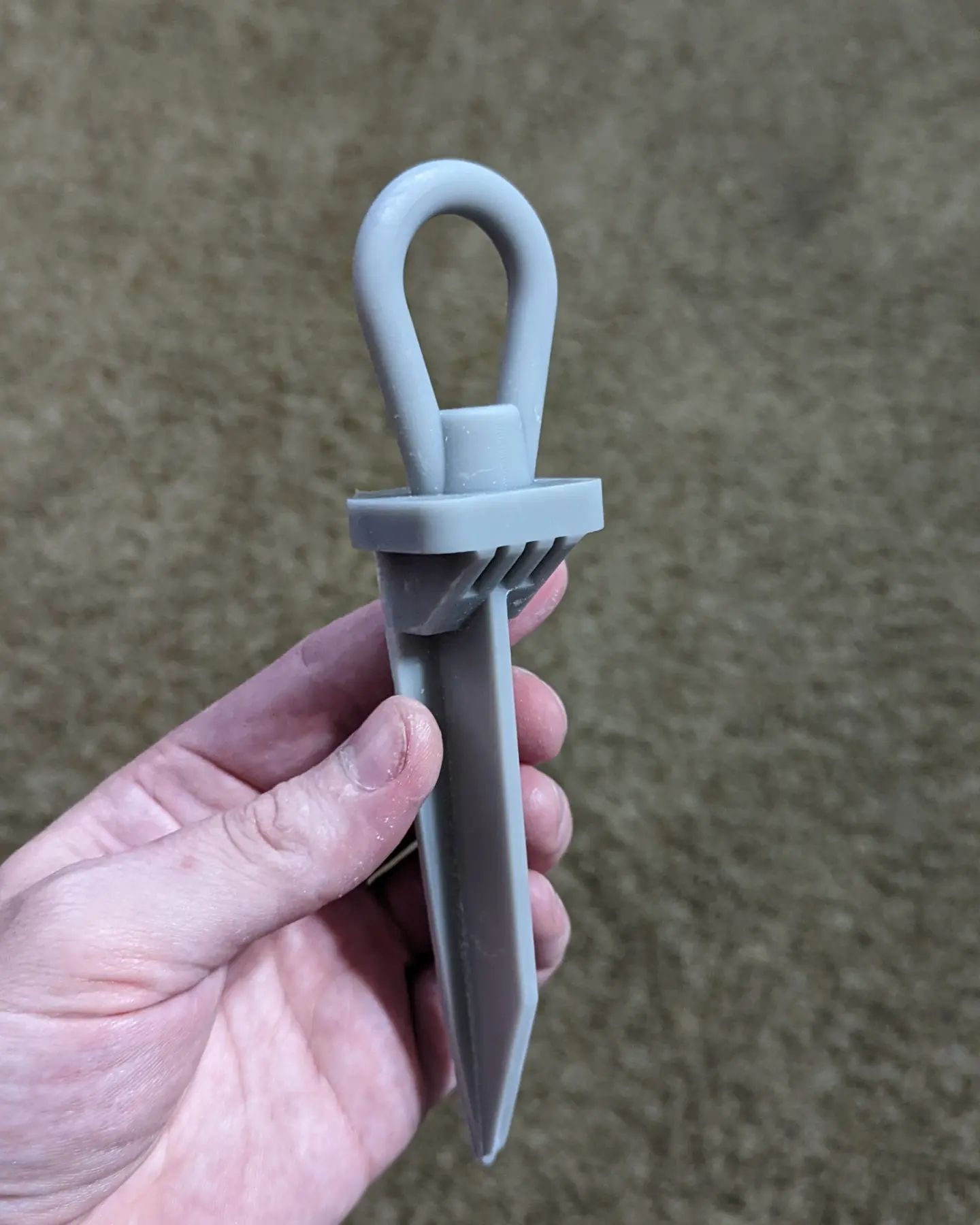 Garden Stake w/ Eye Bolt by Sparkyman987 | Download free STL model ...