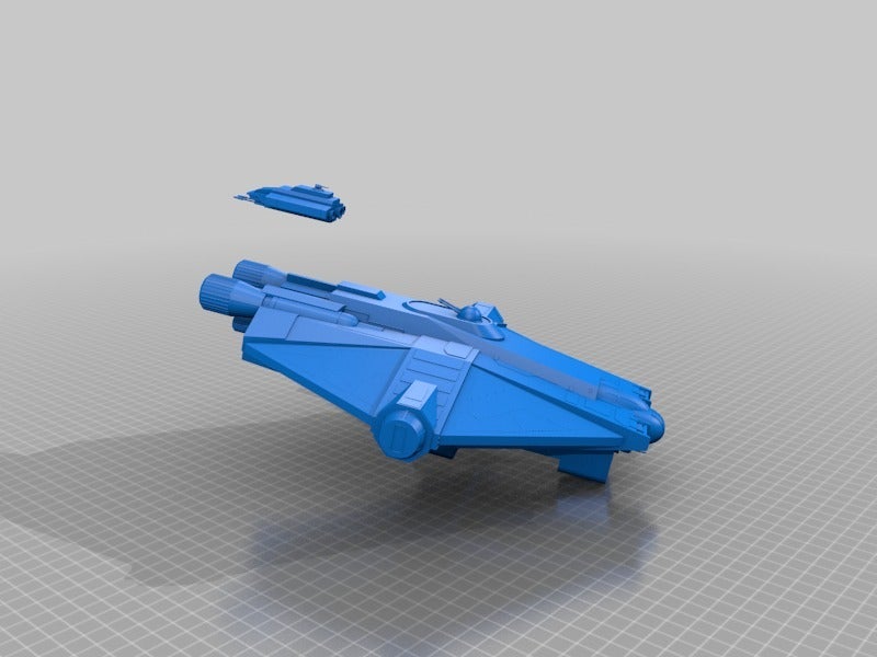Star Wars Rebel Ghost Ship by Jace1969 | Download free STL model ...
