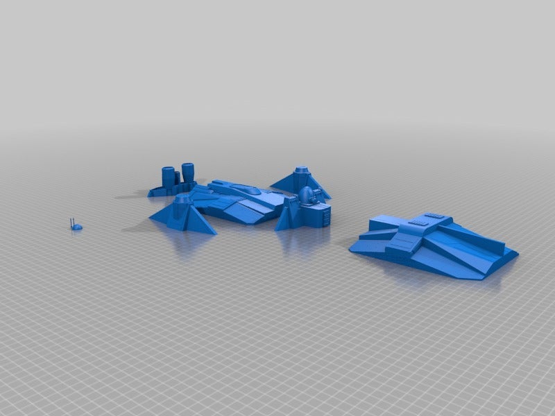 Star Wars Rebel Ghost Ship by Jace1969 | Download free STL model ...
