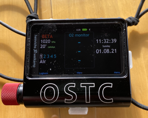 Charging Cradle for the Heinrichs Weikamp OSTC4 Dive Computer by mikeller | Download free STL ...