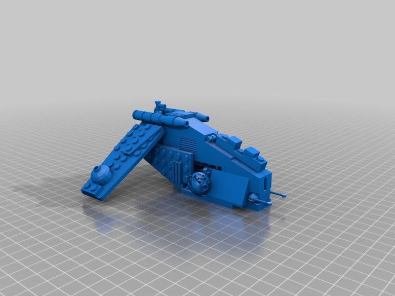 Clone Wars Lego Republic Gun Ship Exploded View by Jace1969 | Download ...