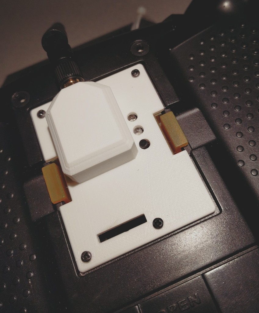 orangeRx UHF 1W JR module case lid by mikeller | Download free STL ...