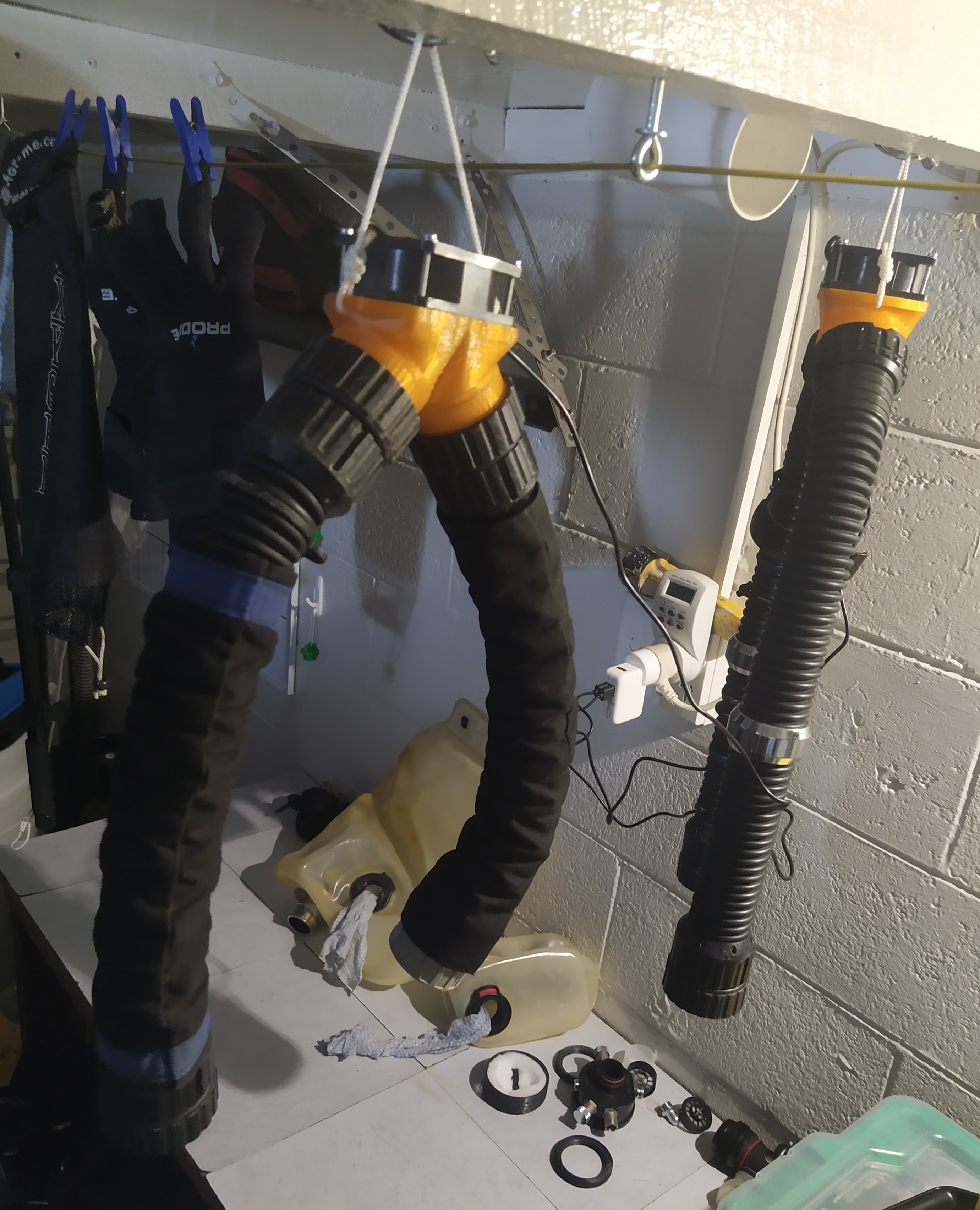 Loop Dryer Adapter Pieces for APD Inspiration Loop Hoses by mikeller ...
