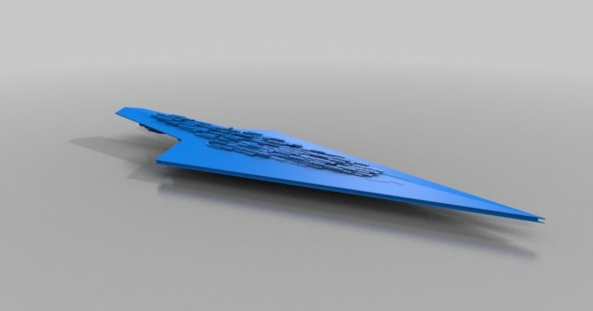 Star Wars Executor Ship "275cm long" by Jace1969 | Download free STL ...