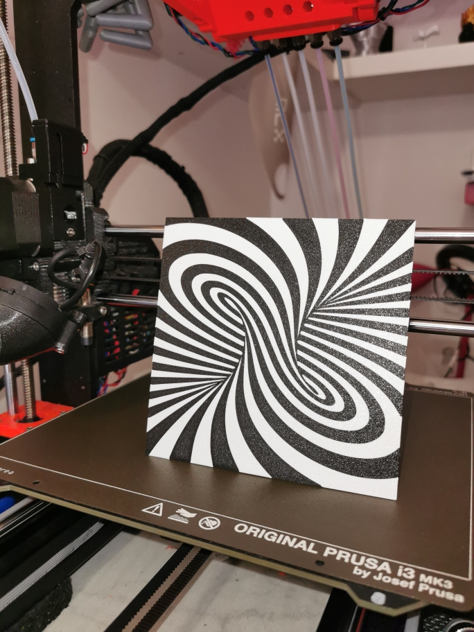 Optical illusion 2d by mc2_project3d | Download free STL model ...