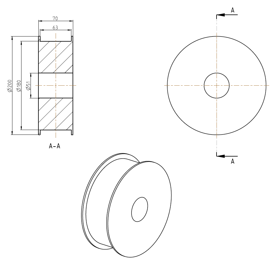 Spool holder for prusament by German Feger | Download free STL model ...