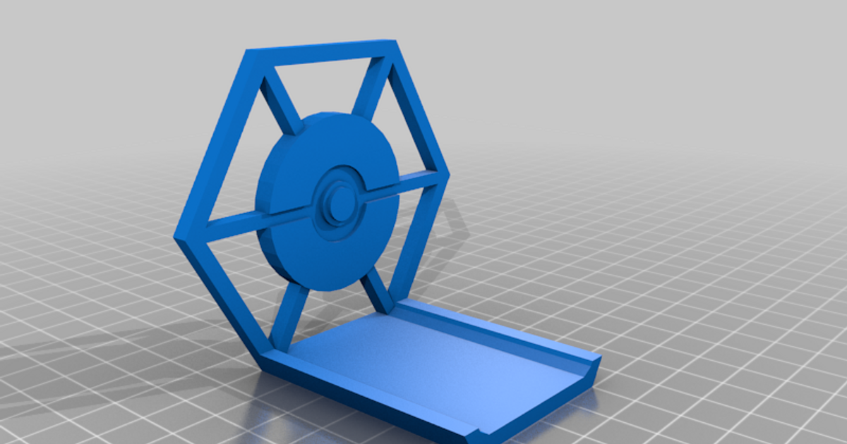 Pokeball Wall Stand by Bagels | Download free STL model | Printables.com