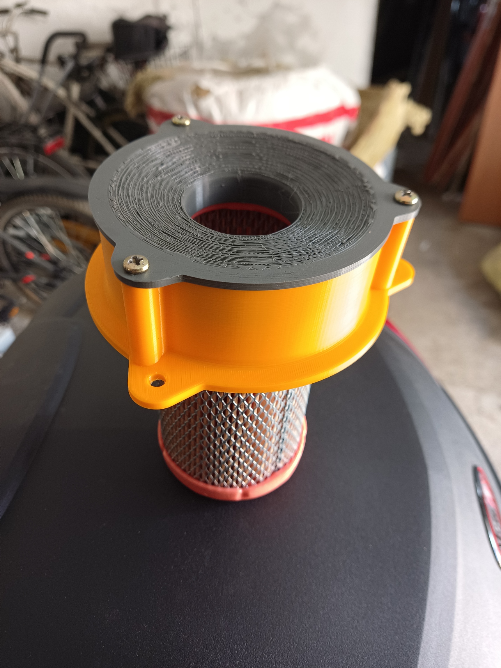 Senke SK125-8 - FILTRON AR215 air filter mount by CLAyPL | Download ...