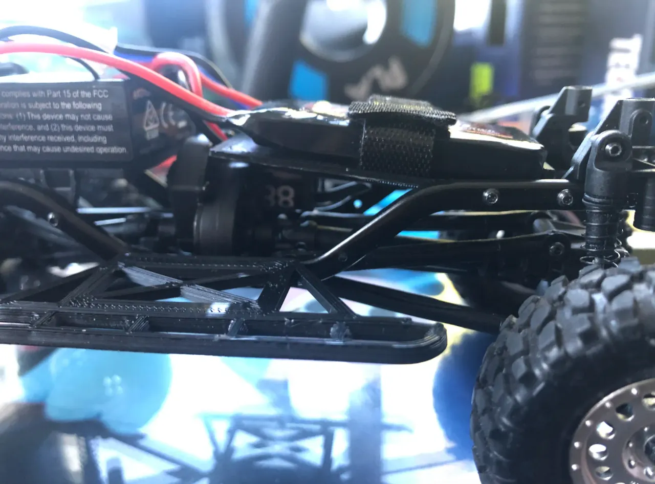 SCX24 Low CG Battery Tray V1 by YetiEngineering | Download free STL ...