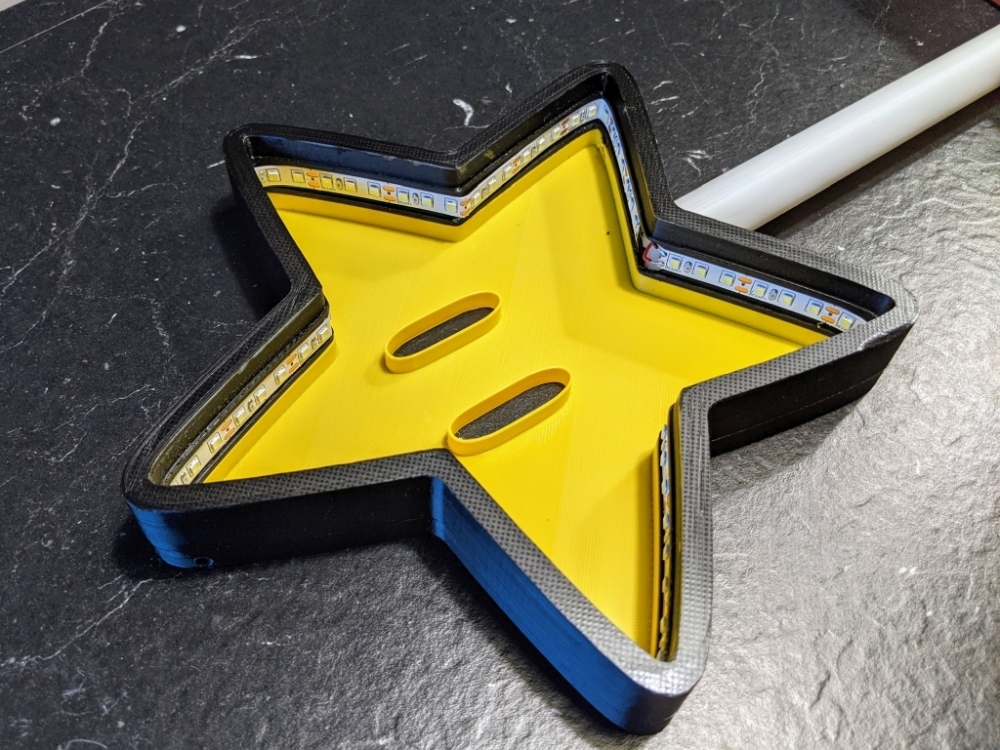 Super Mario Shining Star by blecheimer | Download free STL model ...