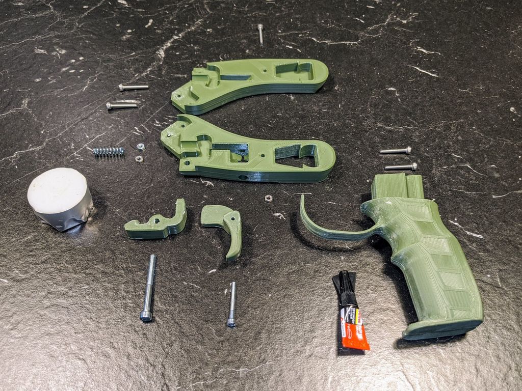 Pistol Grip for Sliding Legolini par blecheimer | Téléchargez ...