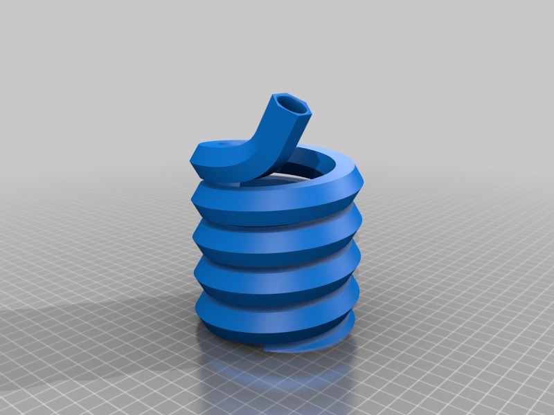 Pen or Tool Stand / Spring Design by blecheimer | Download free STL ...