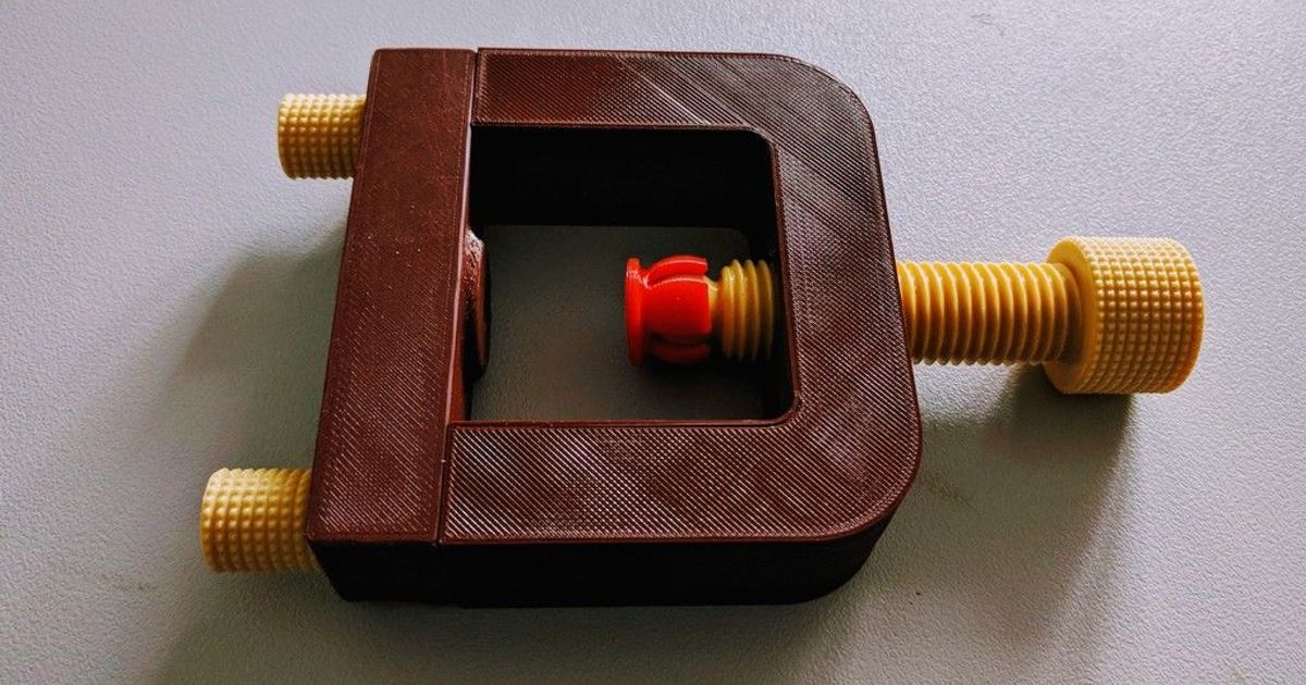 Simple Screw Press by blecheimer | Download free STL model | Printables.com