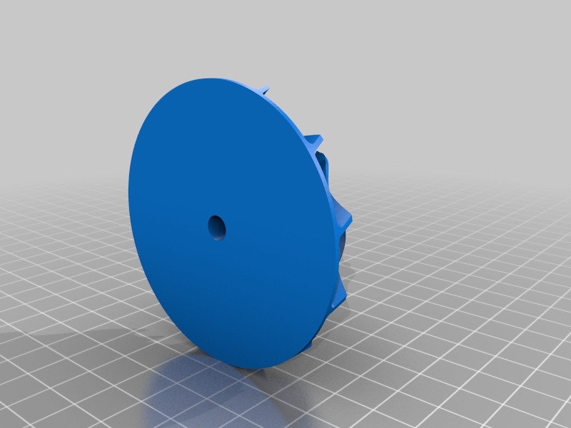 Compressor Wheel by blecheimer | Download free STL model | Printables.com