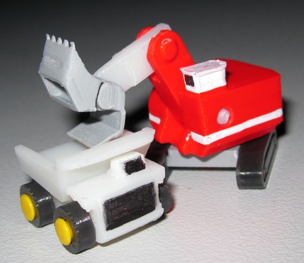 Micro Digger by blecheimer | Download free STL model | Printables.com
