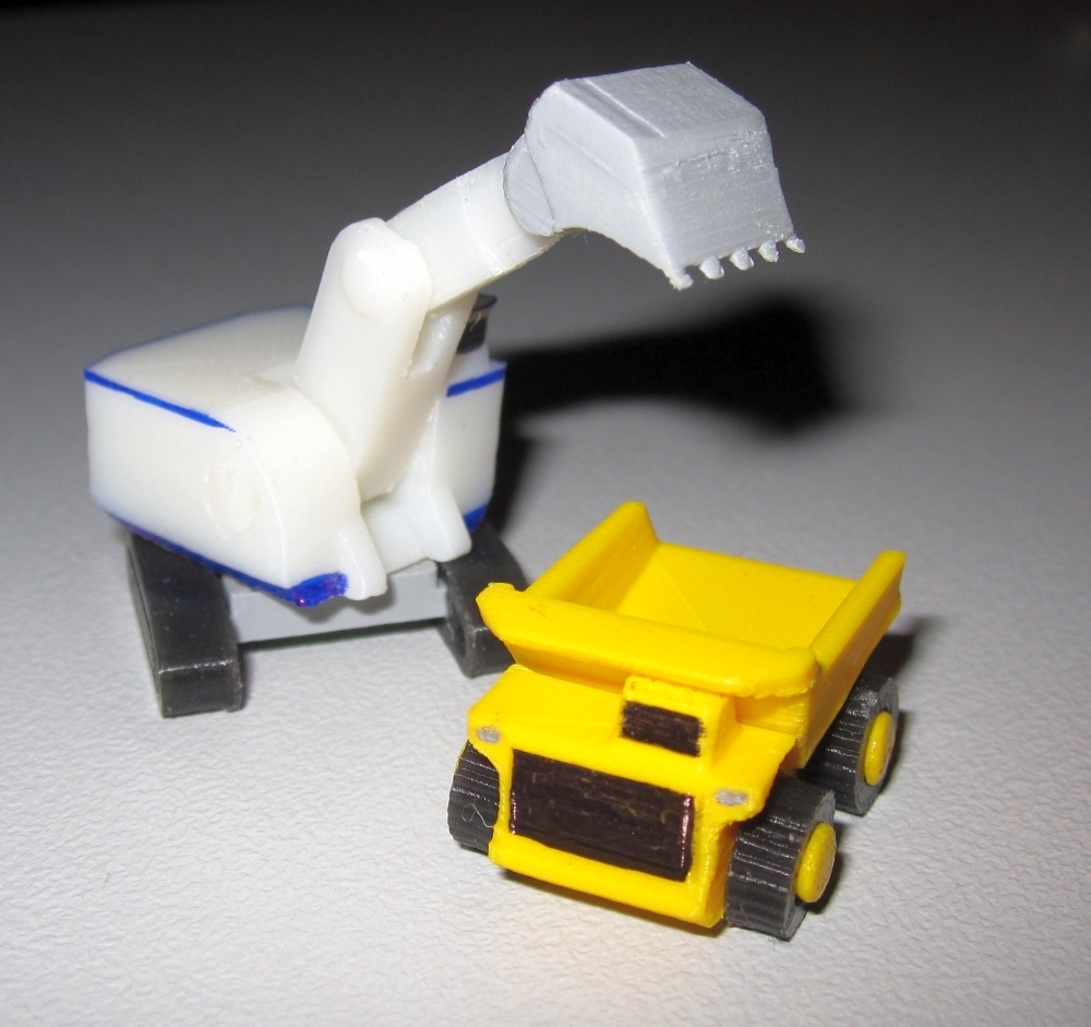 Micro Digger by blecheimer | Download free STL model | Printables.com