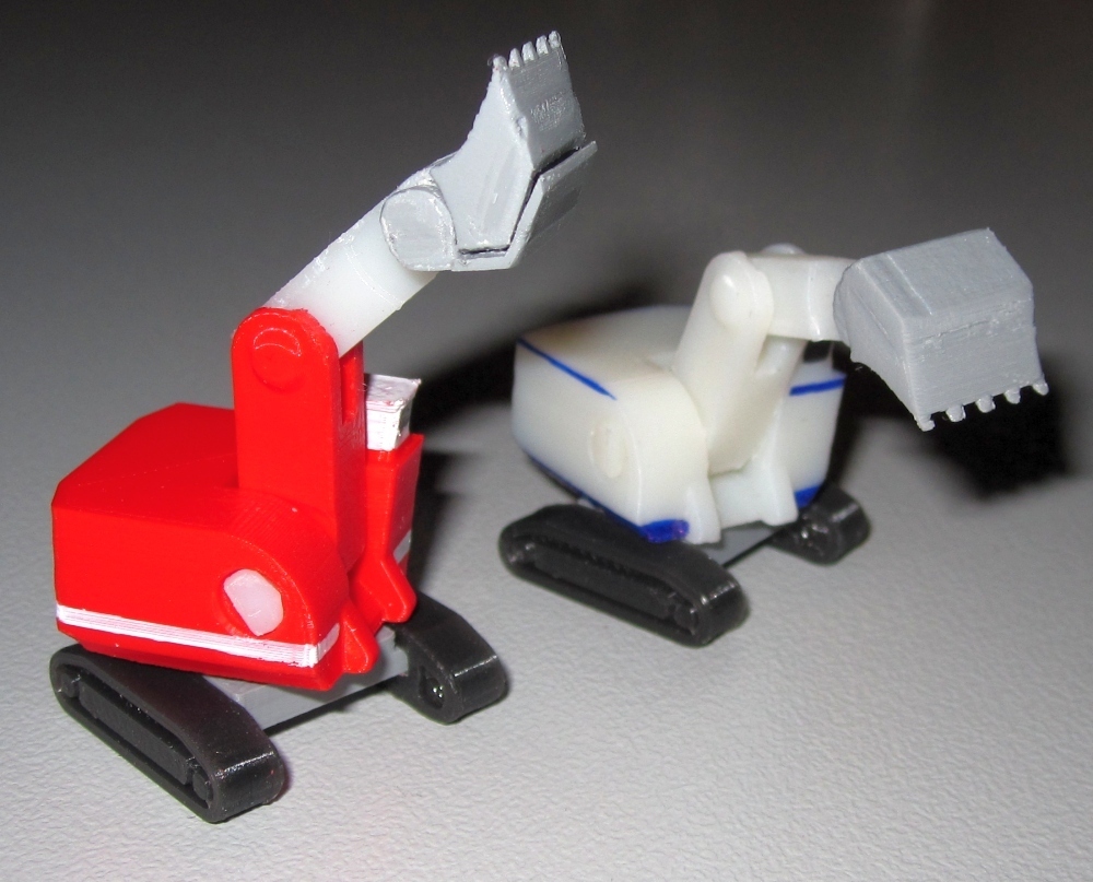 Micro Digger by blecheimer | Download free STL model | Printables.com