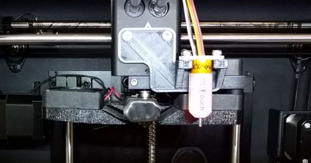 Duplicator 6 BLTouch Mount by dot_bob | Download free STL model ...