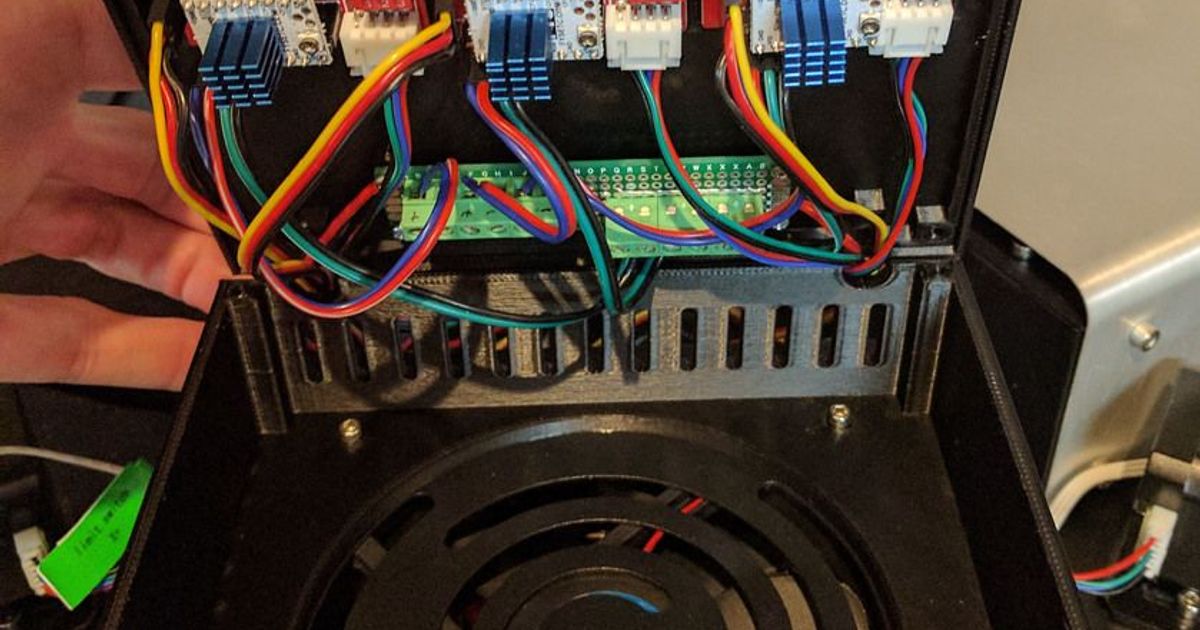 Little Monster External Stepper Driver Box by dot_bob | Download free ...