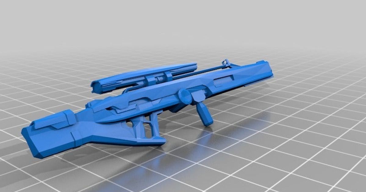 Sniper Rifle by Jace1969 | Download free STL model | Printables.com