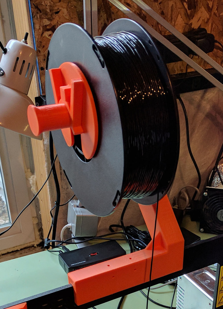 One Piece Spool Holder - Prusa I3 MK2 / MK3 Edition by dot_bob ...