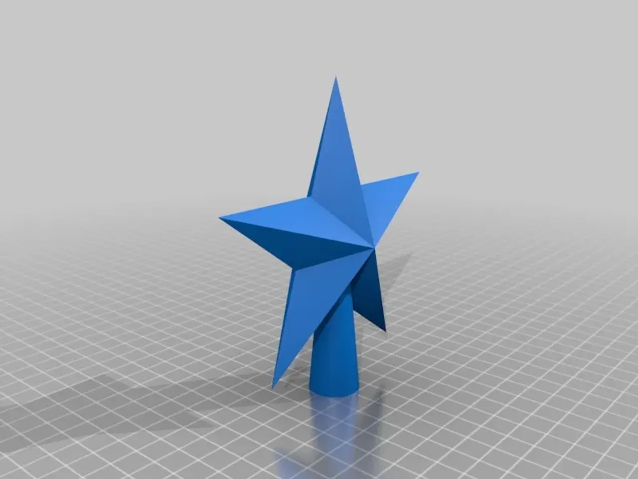 Star Christmas Tree Topper by Marcopolo1613 | Download free STL model ...