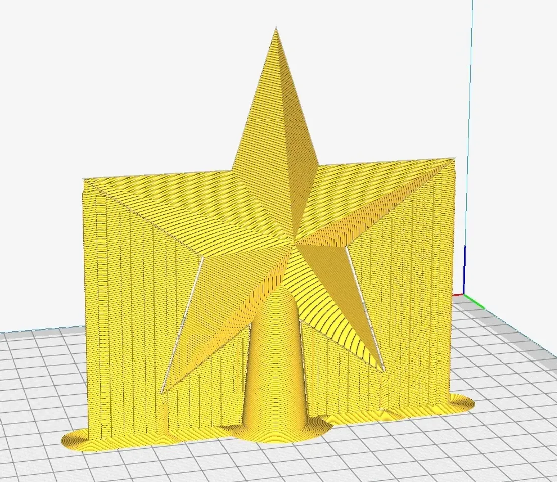 Star Christmas Tree Topper by Marcopolo1613 | Download free STL model ...