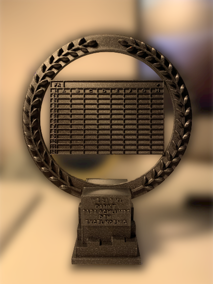 Excel Trophy by Oliver Dabbert | Download free STL model | Printables.com