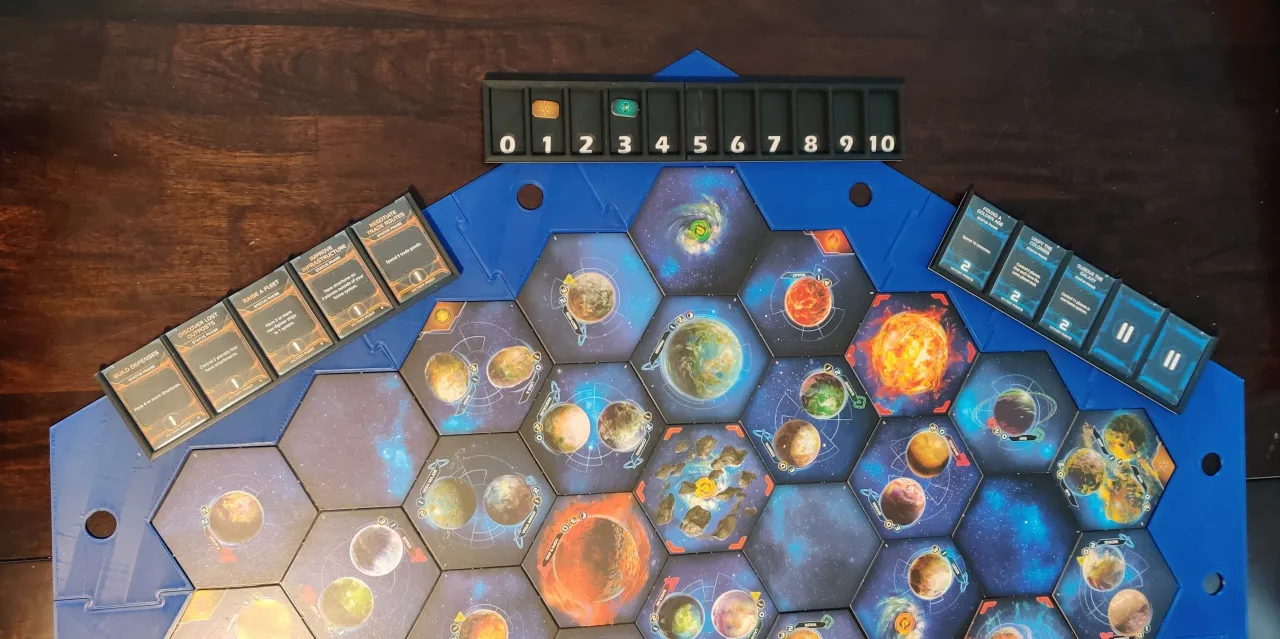 Adjustable Twilight Imperium Map Frame by Bluetopia | Download free STL model | Printables.com