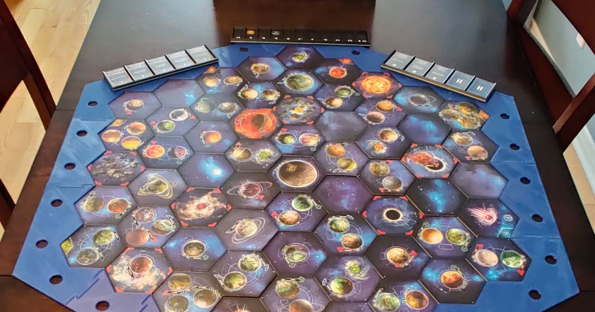 Adjustable Twilight Imperium Map Frame by Bluetopia | Download free STL ...