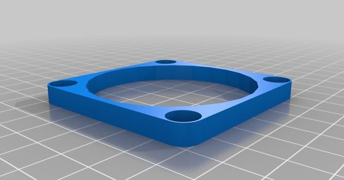 60mm Fan Spacer by BobCc | Download free STL model | Printables.com