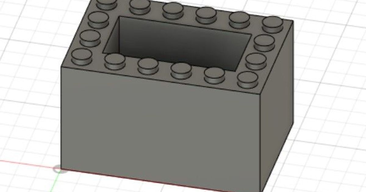 Lego Riser by sethkaz | Download free STL model | Printables.com