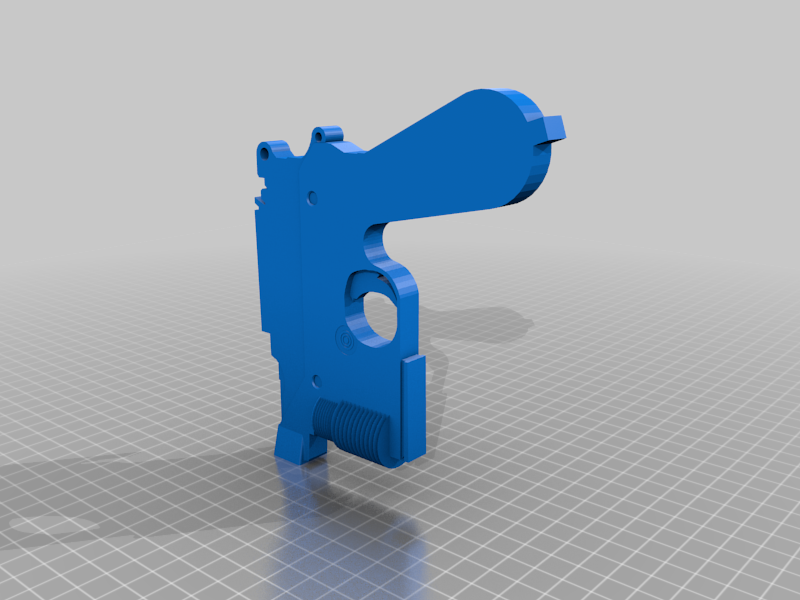 Han Solo Style Blaster by 3D Print Stuff | Download free STL model ...
