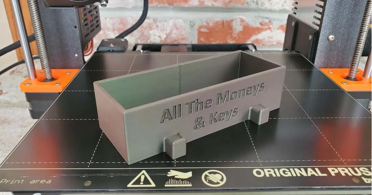 Wallet and key holder by Heli3D | Download free STL model | Printables.com