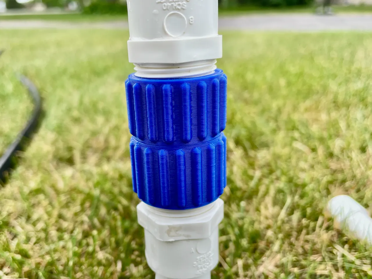 Connector for DIY Rotating Sprinkler by ThomPatterson | Download free ...