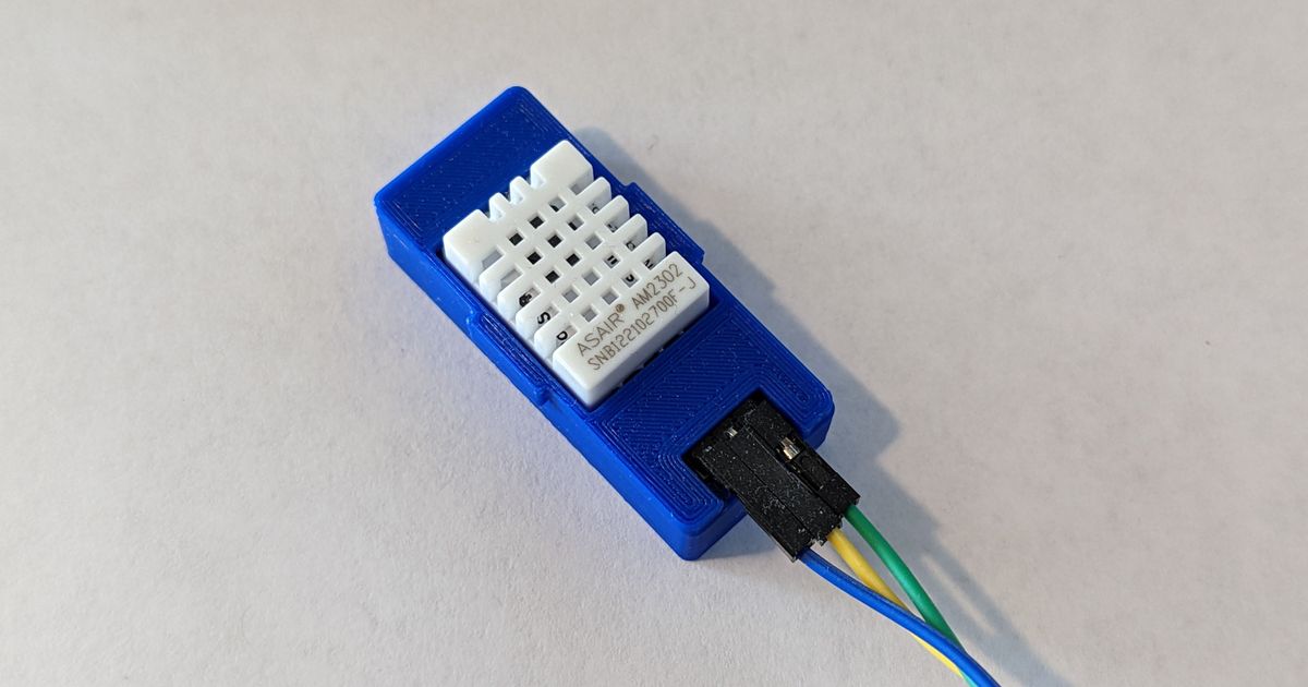 DHT22 Case by Chas1397 | Download free STL model | Printables.com