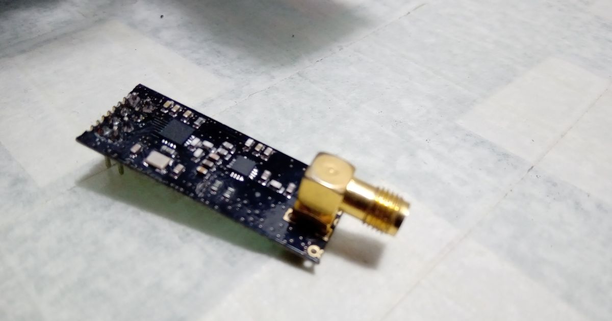 nRF24L01 Mockup by Ahmed Mohiuddin | Download free STL model ...