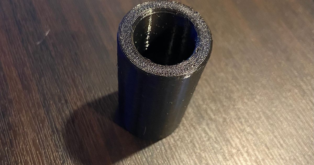 1 half inch Poly Pipe Coupler by dl33t | Download free STL model ...