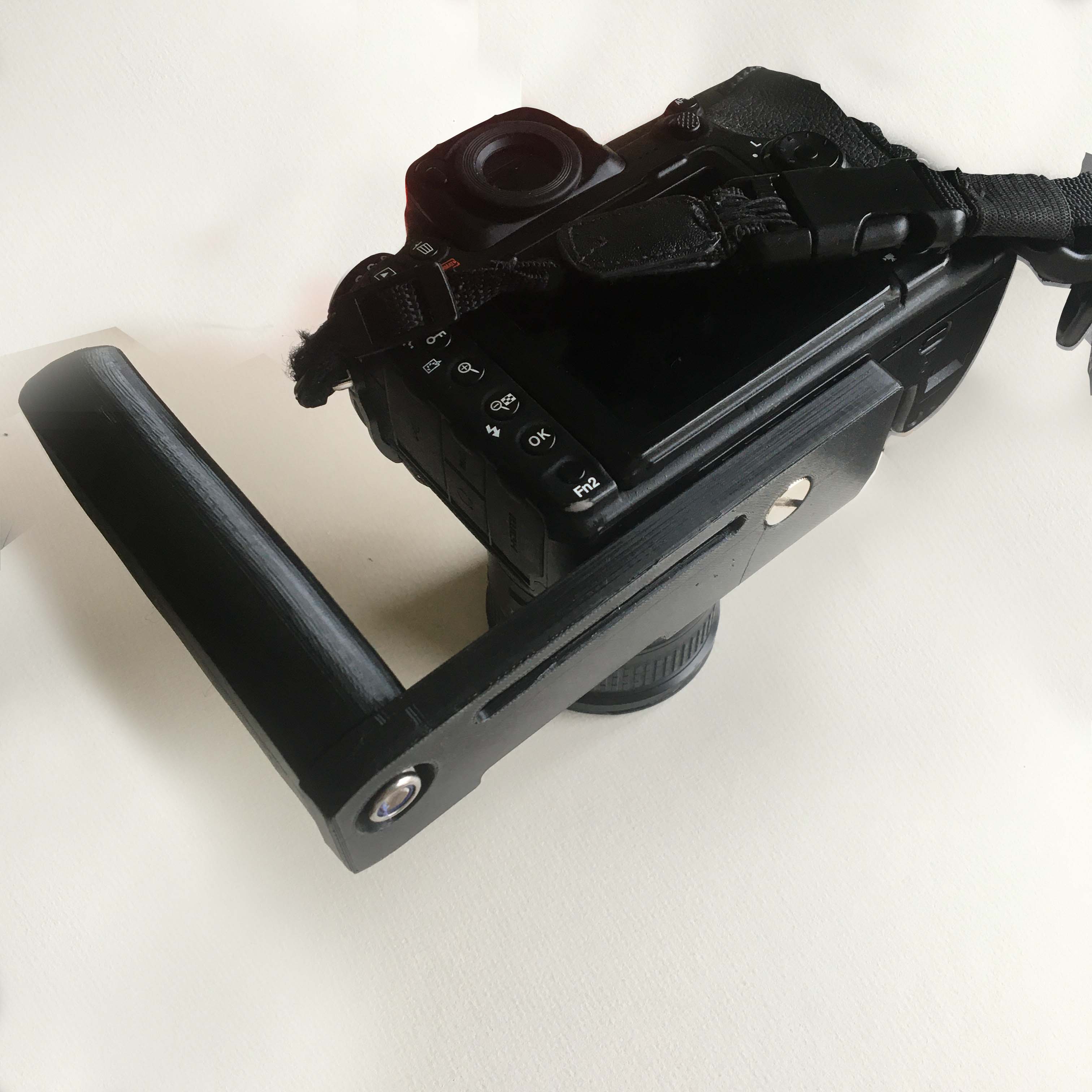 DSLR Baseplate and Grip (Ergonomic Version) by paul020559 | Download ...