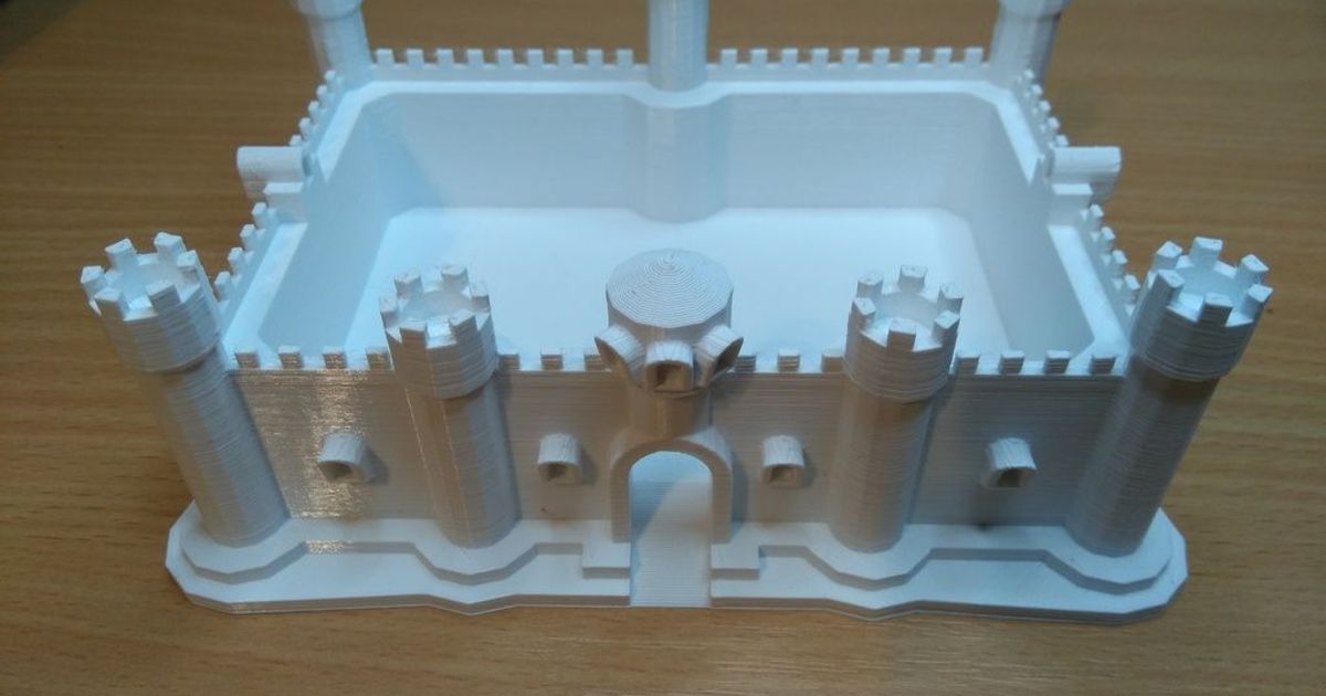 Castle repaired by Muse sriuboj | Download free STL model | Printables.com