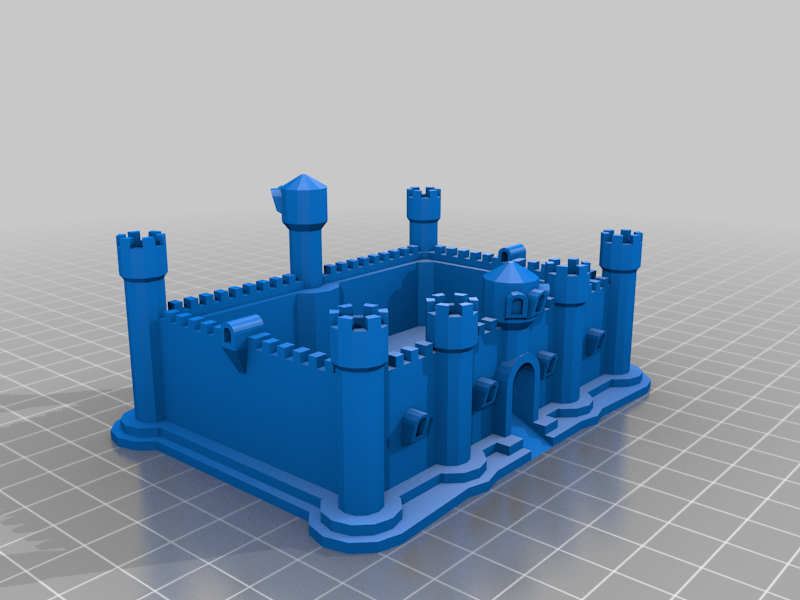Castle repaired by Muse sriuboj | Download free STL model | Printables.com
