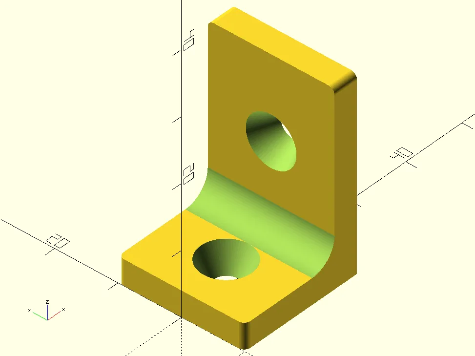 Držák police (Shelf holder) - OpenSCAD parametrizable by DaTTcz ...