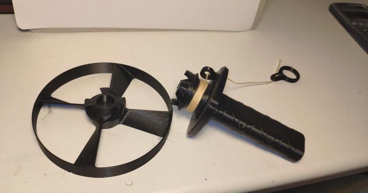String Propeller Launcher by amidar | Download free STL model ...
