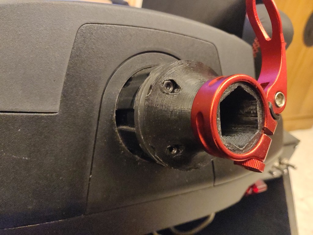 Quick release for Logitech Momo black with USB connector by Urbanpirate ...