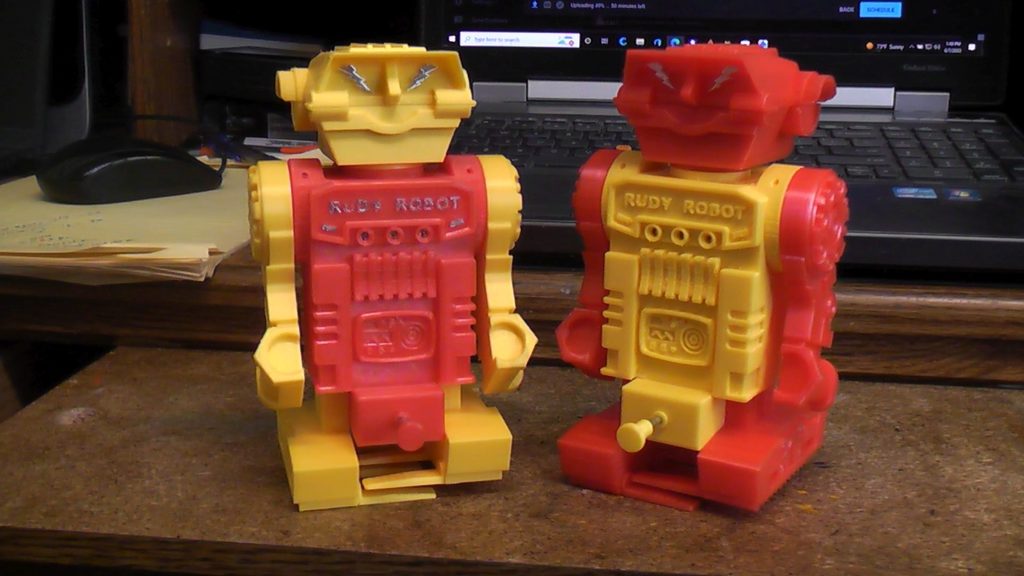 Rudy robot Mini V-2.5 walking robot by robothut | Download free STL ...