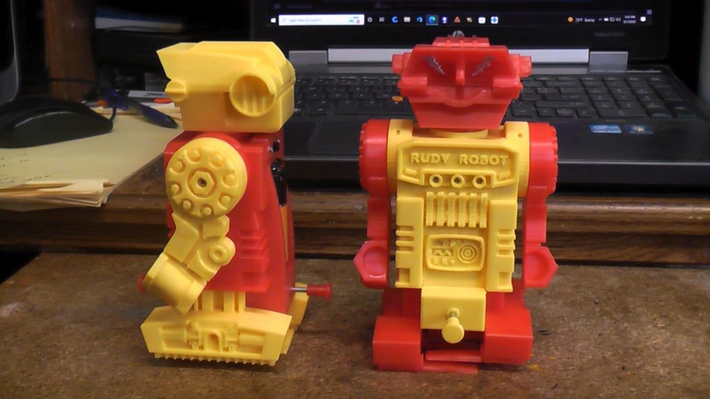 Rudy robot Mini V-2.5 walking robot by robothut | Download free STL ...