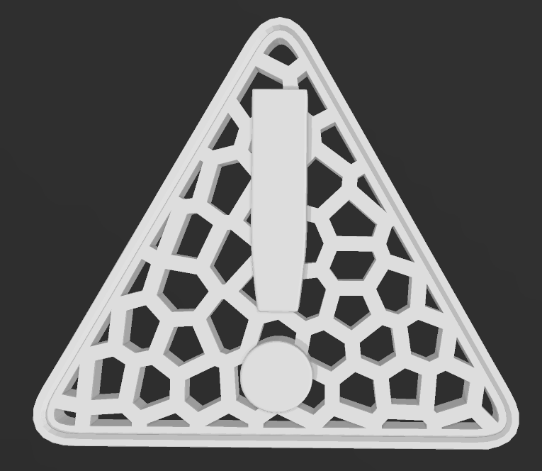 Warning triangle sign by Print3D | Download free STL model | Printables.com