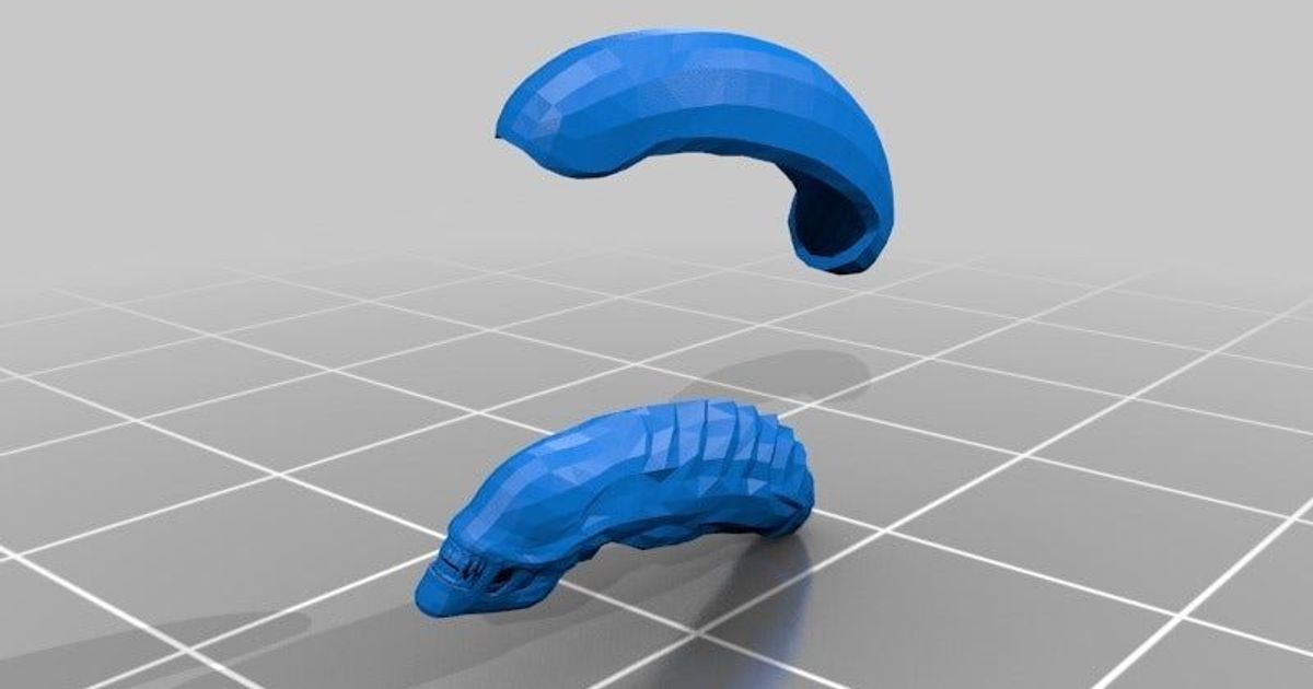 Alien Head V1 by Jace1969 | Download free STL model | Printables.com