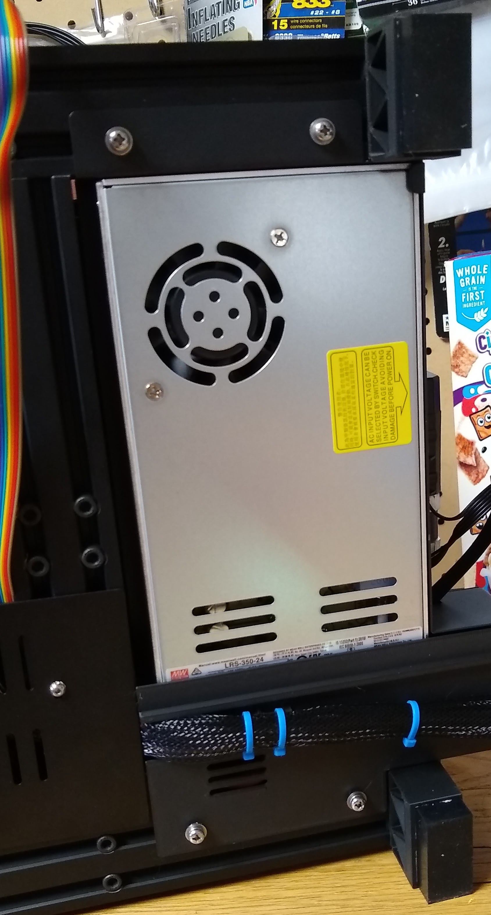 Ender3 V2 PSU Cover von jblakey | Kostenloses STL-Modell herunterladen ...