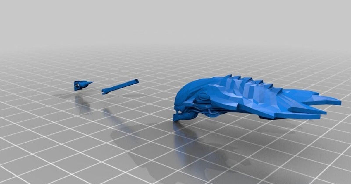 Aliens Head V1.5 by Jace1969 | Download free STL model | Printables.com